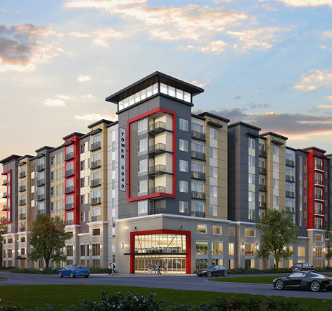 Tower 5040 Luxury Apartments - Arch-Con Corporation