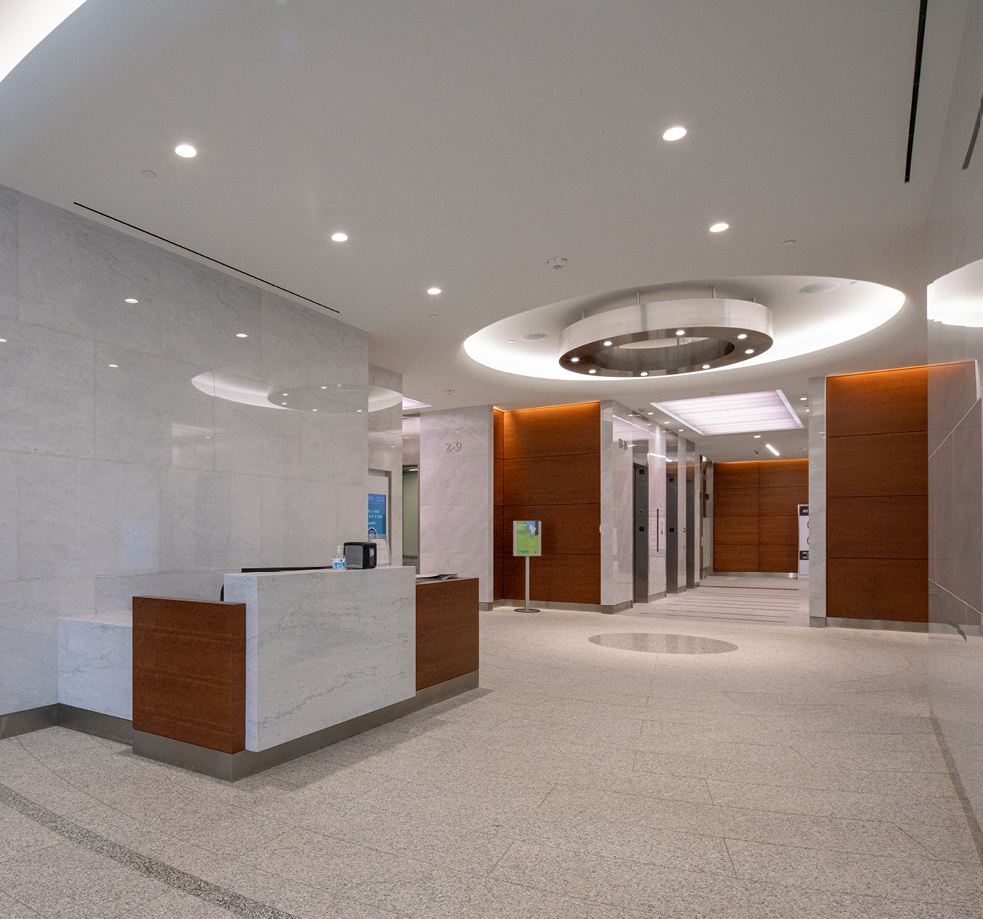 1360 Post Oak Lobby Renovation - Arch-Con Corporation